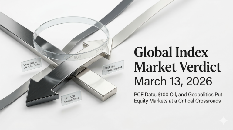 Global Index Market Analysis | March 13, 2026 | Dow Jones · S&P 500 ...
